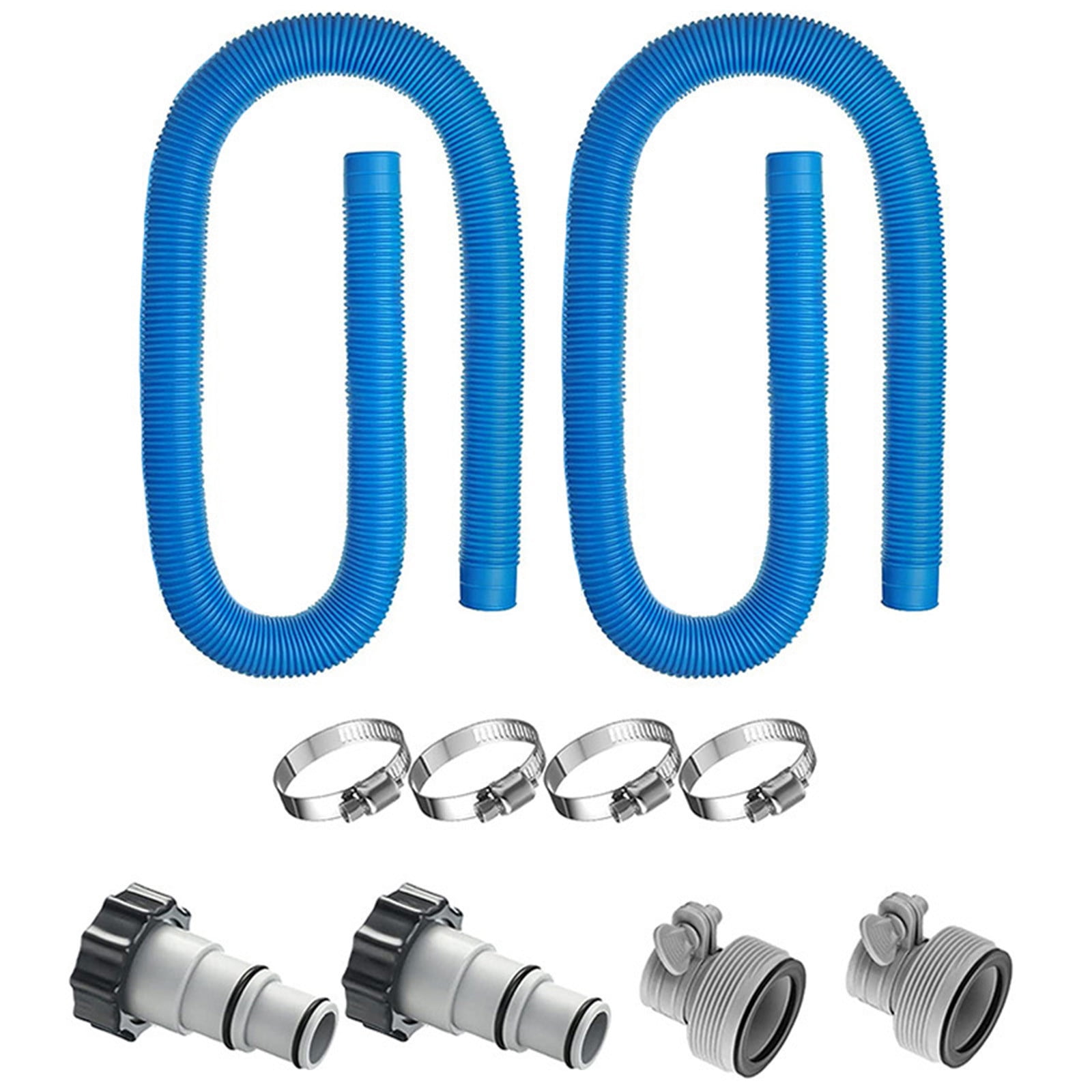 2 Pack Pool Pump Hose Replacement Kit, Swimming Pool Filter Hose ...