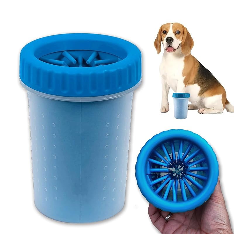 2 Pack Portable Dog Paw Cleaner, Washer, Buddy Muddy Pet Foot Cleaner ...