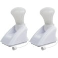 2 Pack Portable LED Light Bulb Cabinet Closet Lamp, Stick-Up Battery ...