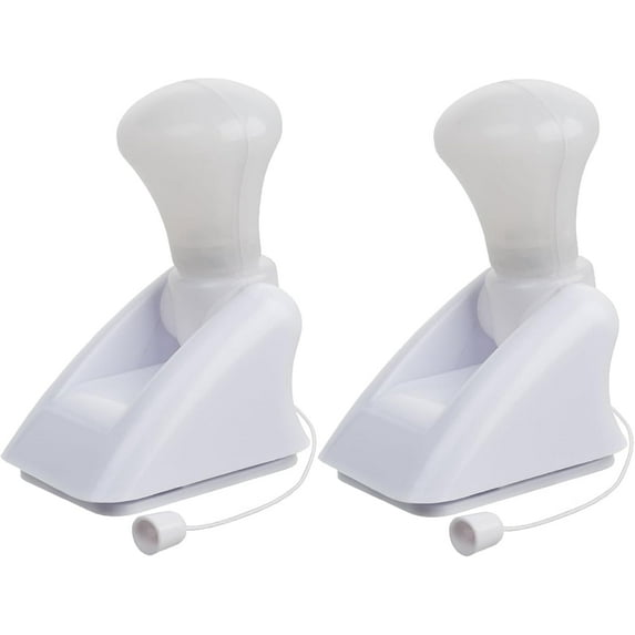 2 Pack Portable LED Light Bulb Cabinet Closet Lamp, Stick-Up Battery ...