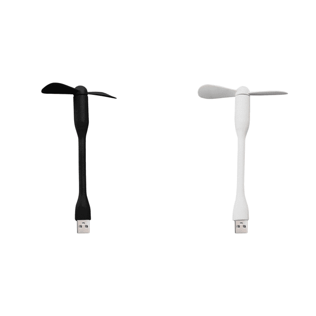 2 Pack Portable Mini USB Cooling Fan, Summer Cooling Mobile Phone Mini ...