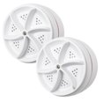 2 Pack Portable Mini Washing Machine, Small Turbo Washer for Socks ...