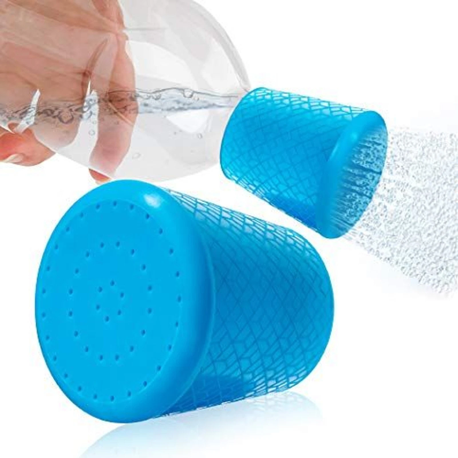 2 Pack Portable Water Bottle Shower Attachment for Dogs, Hiking, Beach ...