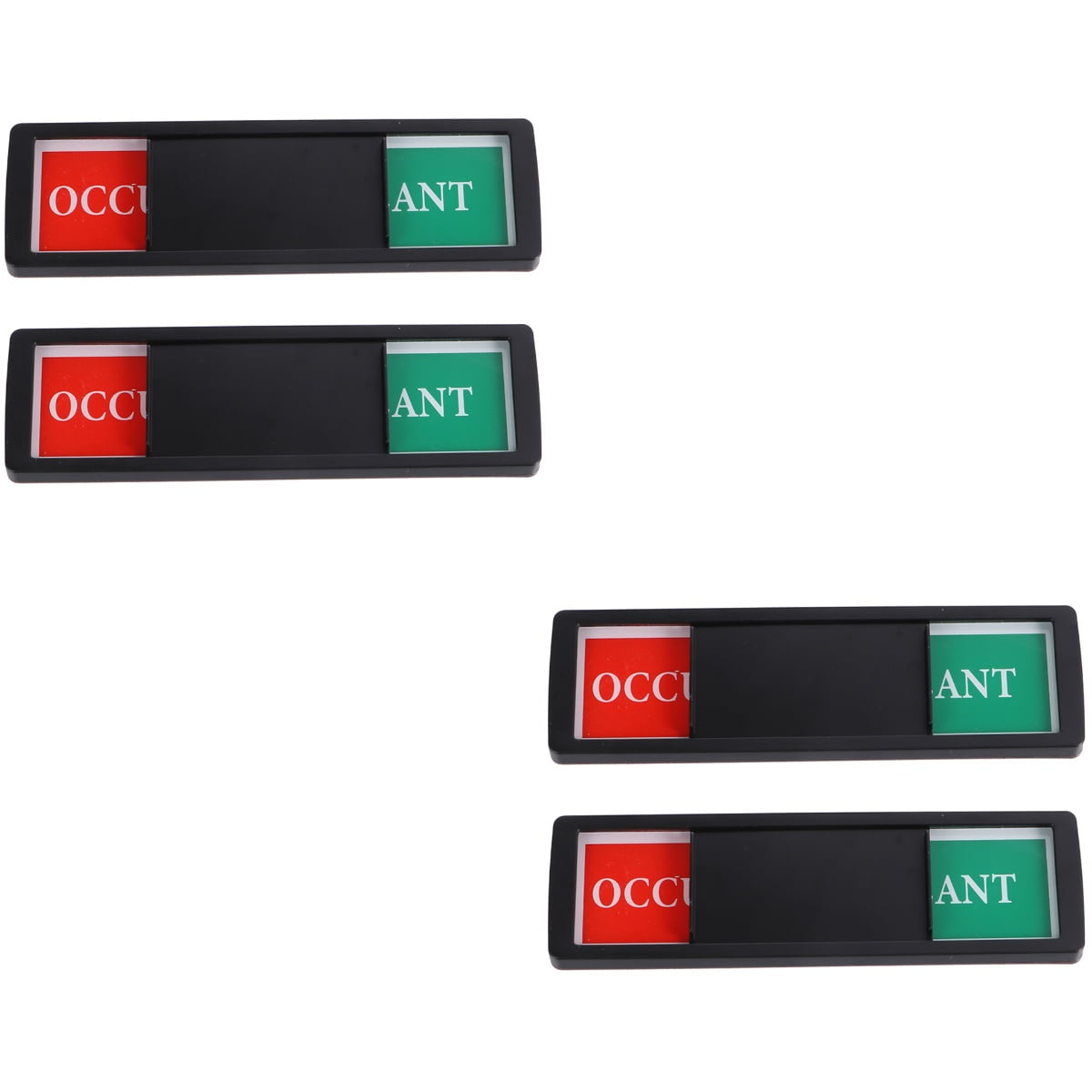 2 Pack Poster Sensor Sliding Sign Door Signs Office - Walmart.com