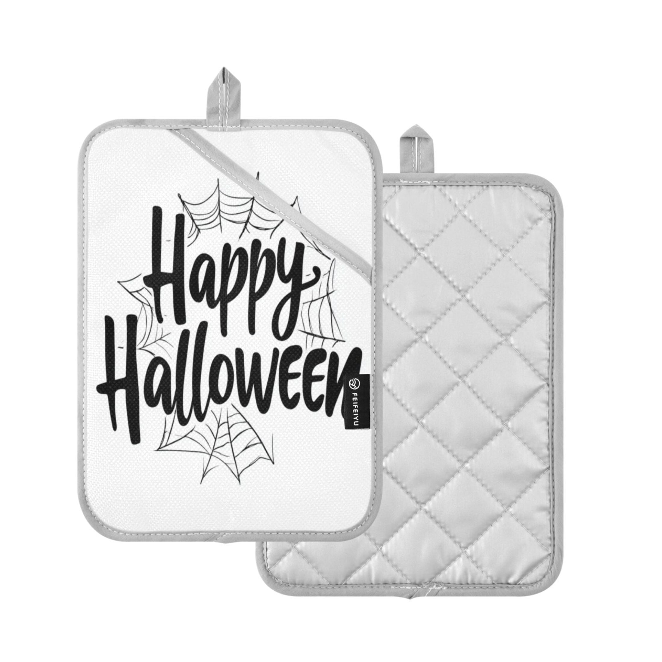 2-Pack Pot Holders Heat Resistant Kitchen Oven Mitts 7x9.8in for Oven ...