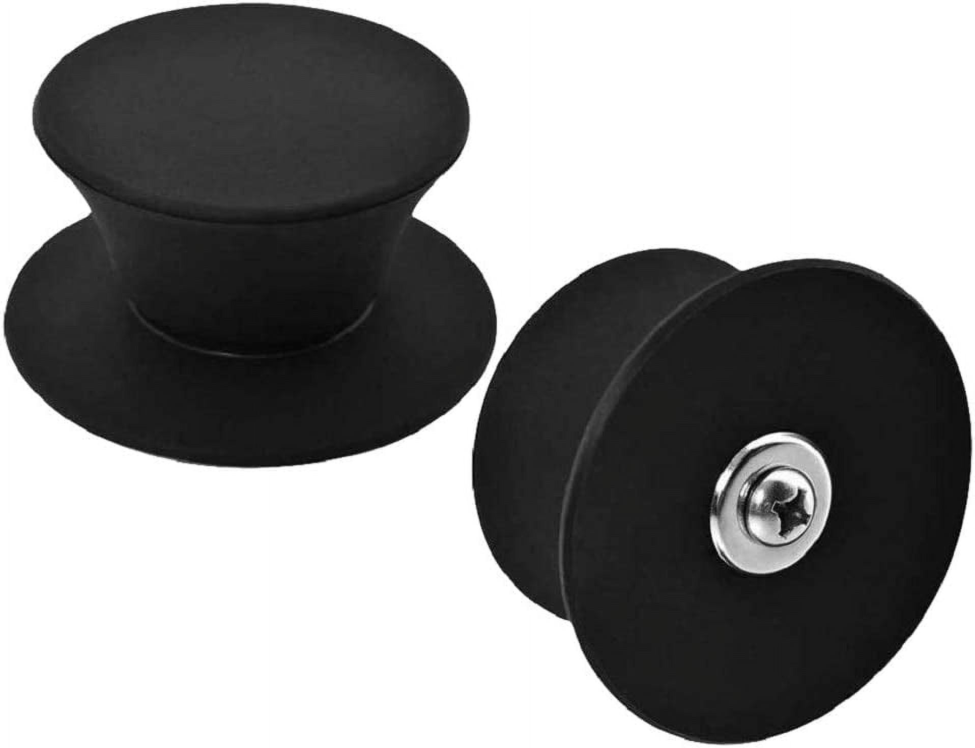 2 Pack Pot Lid Top Replacement Knob Silicone Universal Pot Lid Cover ...