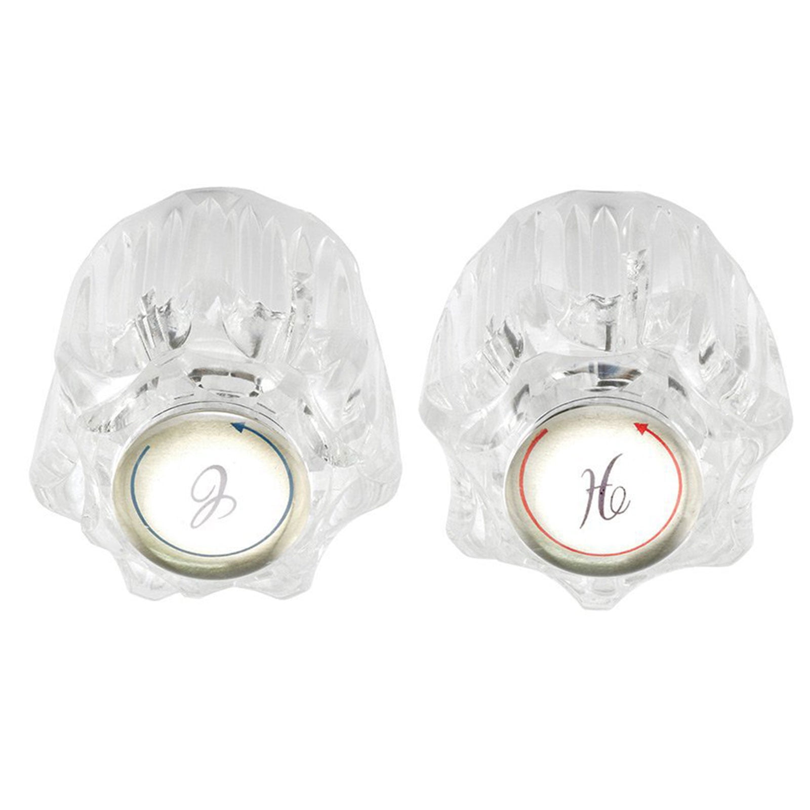 2 Pack Practical Campers Shower Faucet Knobs Acrylic Replacement for ...