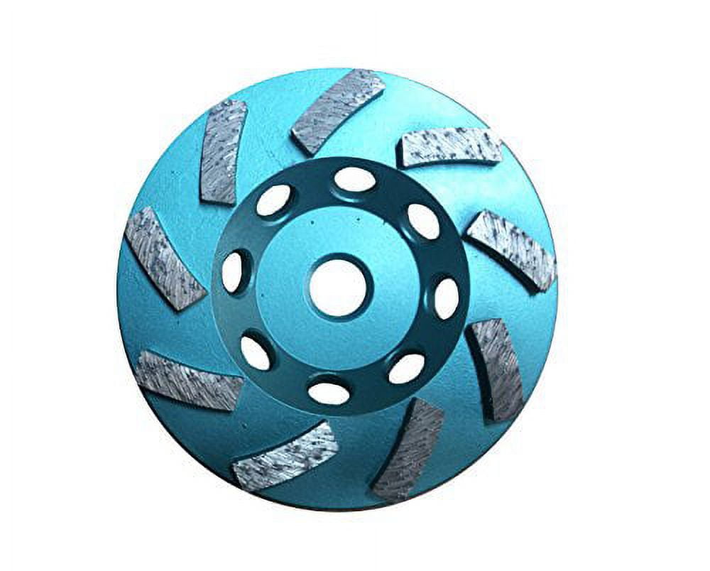 2-Pack Premium 4 Inch Diamond Turbo Cup Wheel for Grinding Concrete and ...