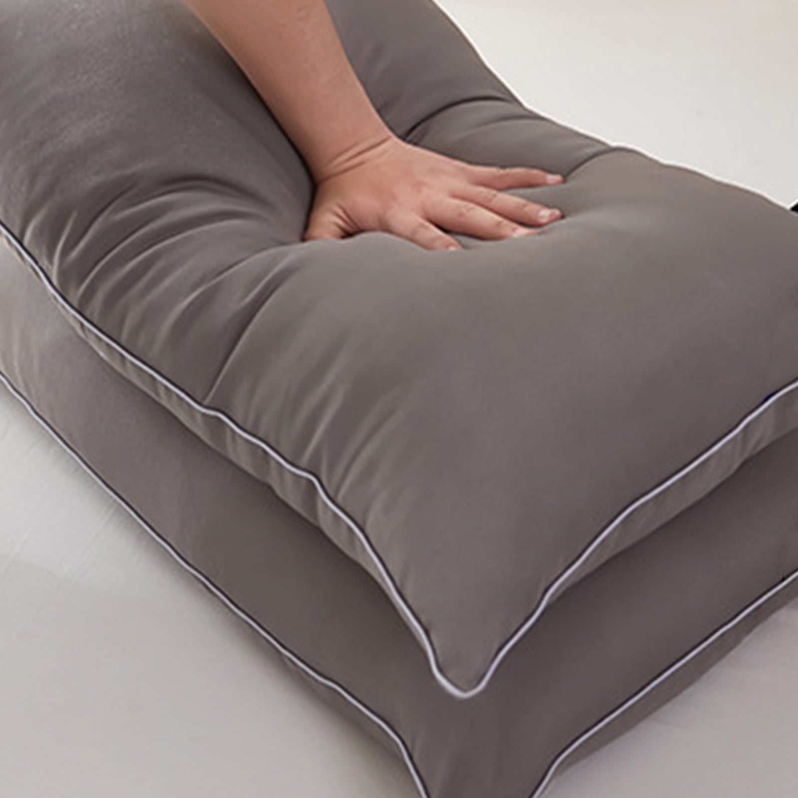 2-Pack Premium Down Velvet Hotel Grade Pillows - Ultra Soft Nylon ...