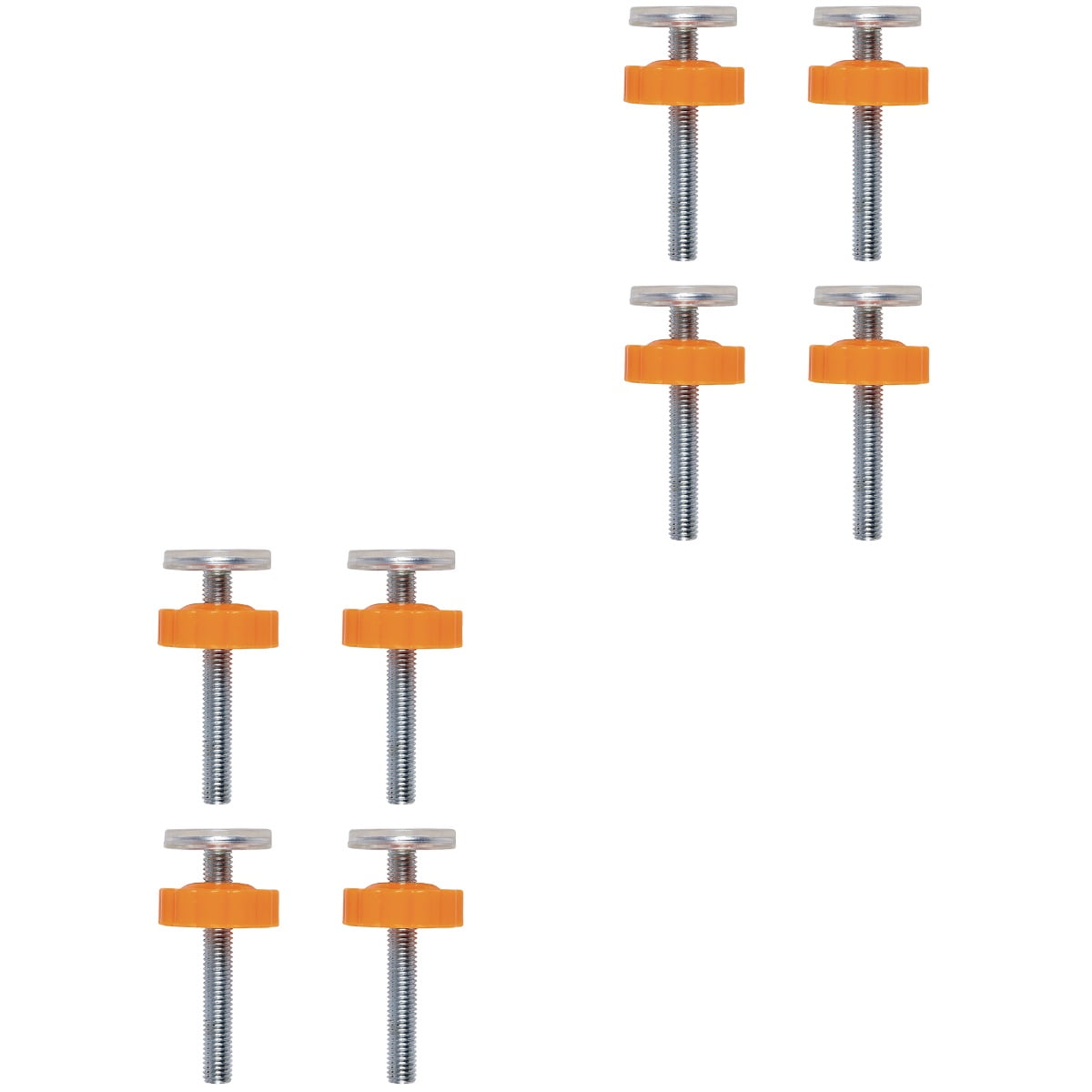 2 Pack Pressure Gates Spindle Rods Screws Screwdriver Baby Orange ...