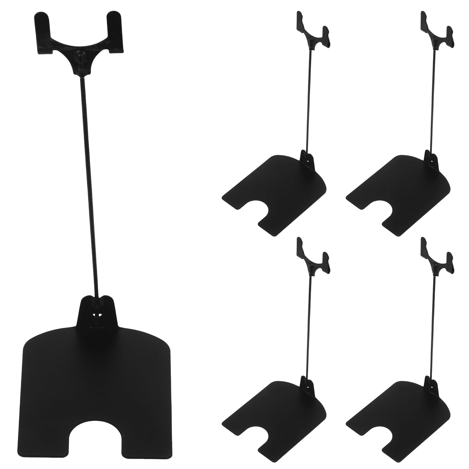 2 Pack Price Tag Clip Display Shelves Plate Stands for Black - Walmart.com