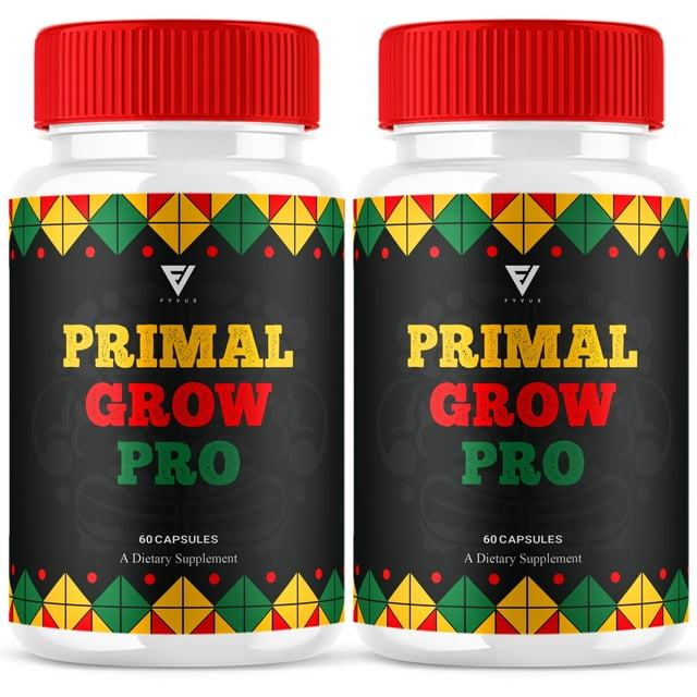 (2 Pack) Primal Grow Pro Capsules PrimalGrow Pro Max Performance (120 ...