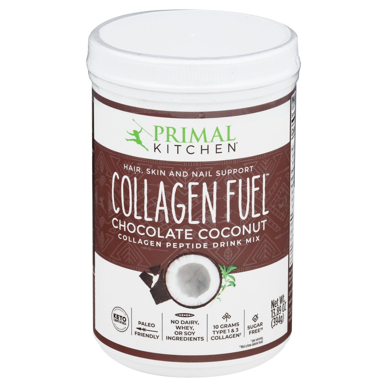 2 Pack Primal Kitchen Collagen Fuel Drink Mix Chocolate Coconut ...