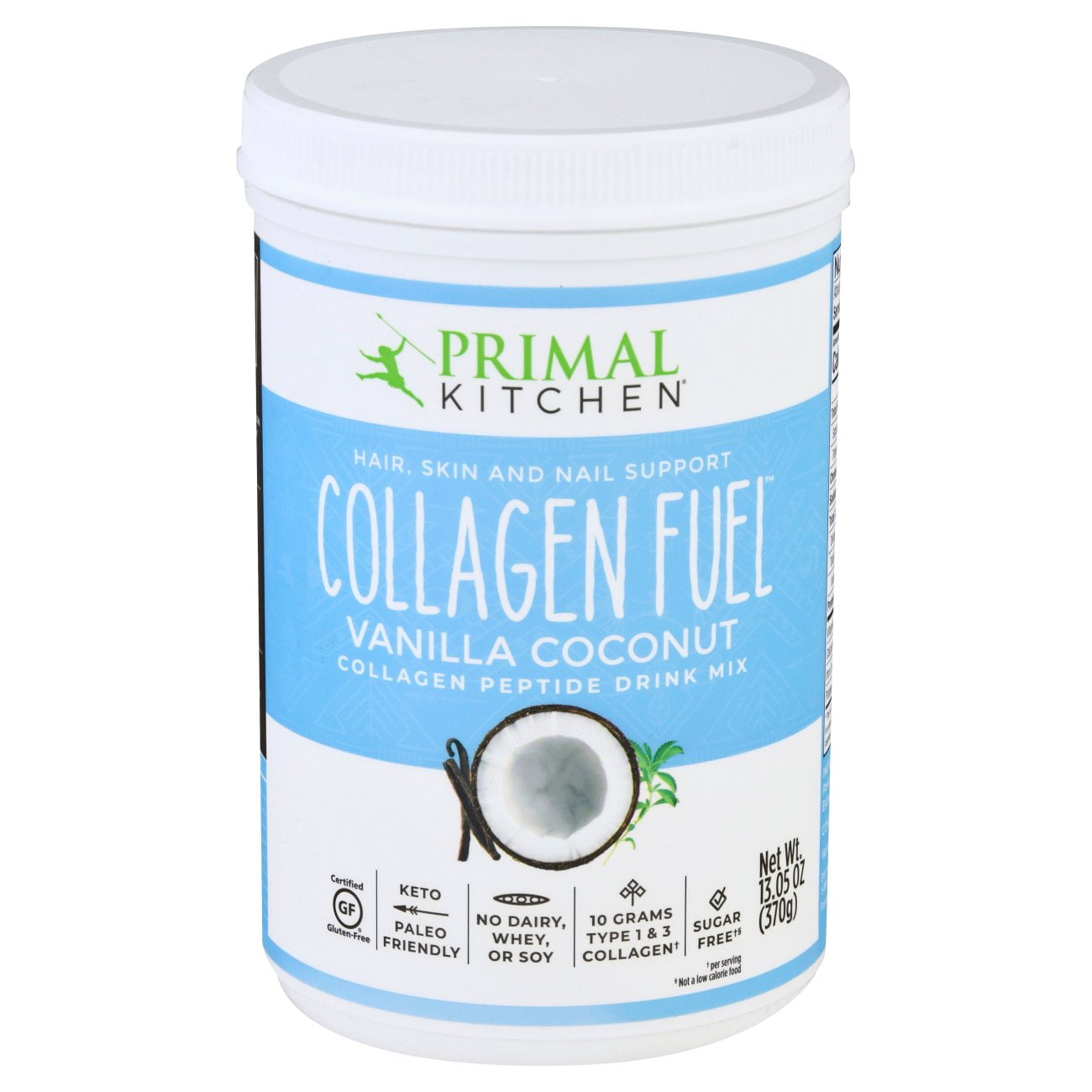 2 Pack Primal Kitchen Collagen Fuel Drink Mix Vanilla Coconut - Walmart.com