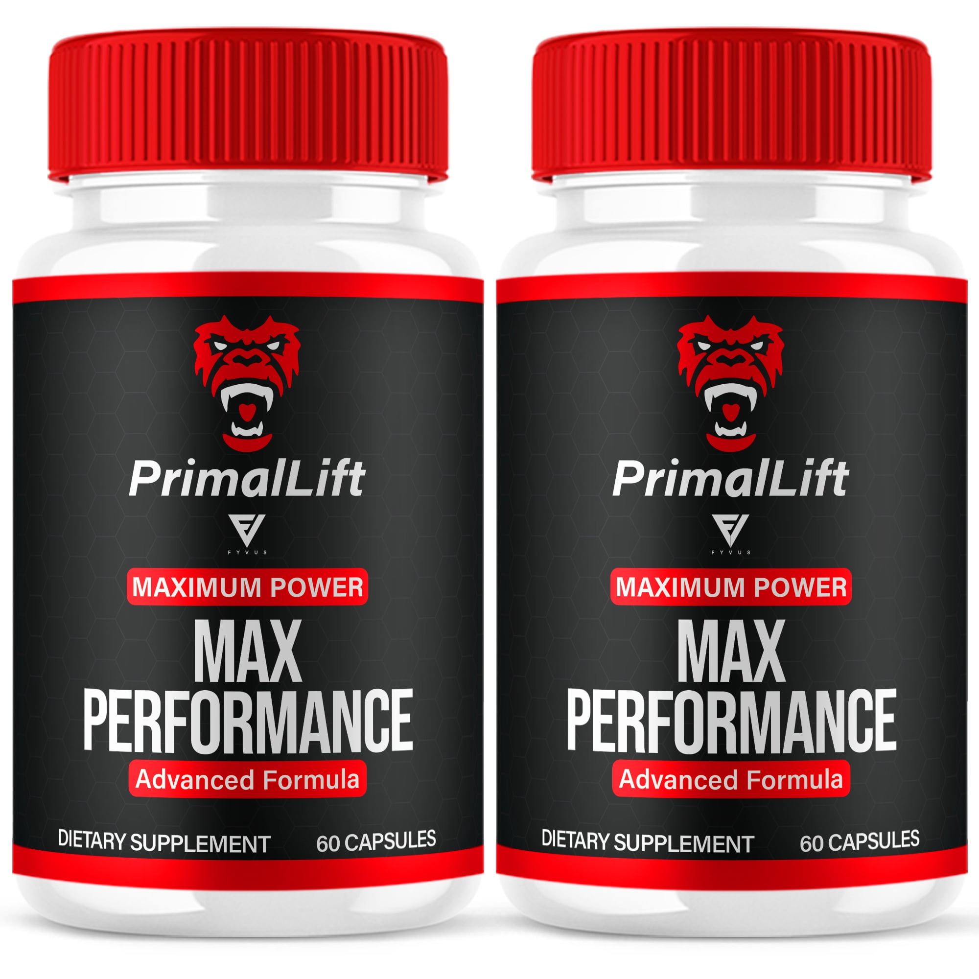 (2 Pack) Primal Lift Capsules PrimalLift Pills, Maximum Strength High ...