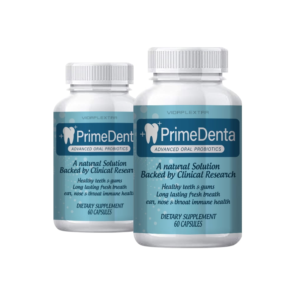 (2 Pack) PrimeDenta Probiotics - Prime Denta Oral Teeth & Gum ...