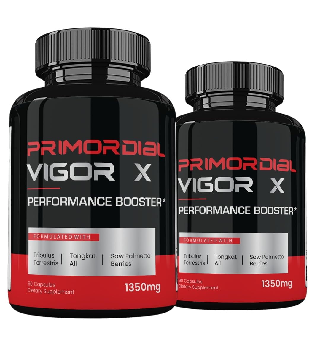 (2 Pack) Primordial X for Men Advanced Formula, Primordial X Pills, 180 ...