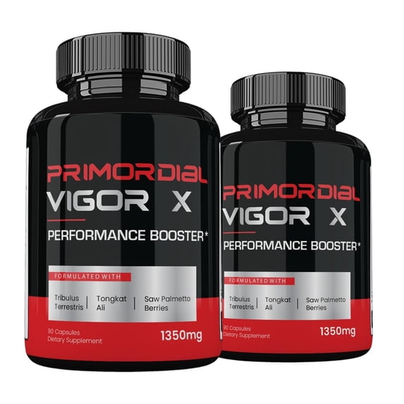 (2 Pack) Primordial X for Men Advanced Formula, Primordial X Pills, 180 ...