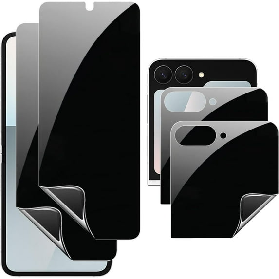 2 Pack Privacy Inner Screen Protector For Samsung Galaxy Z Flip 7 FE/Z ...