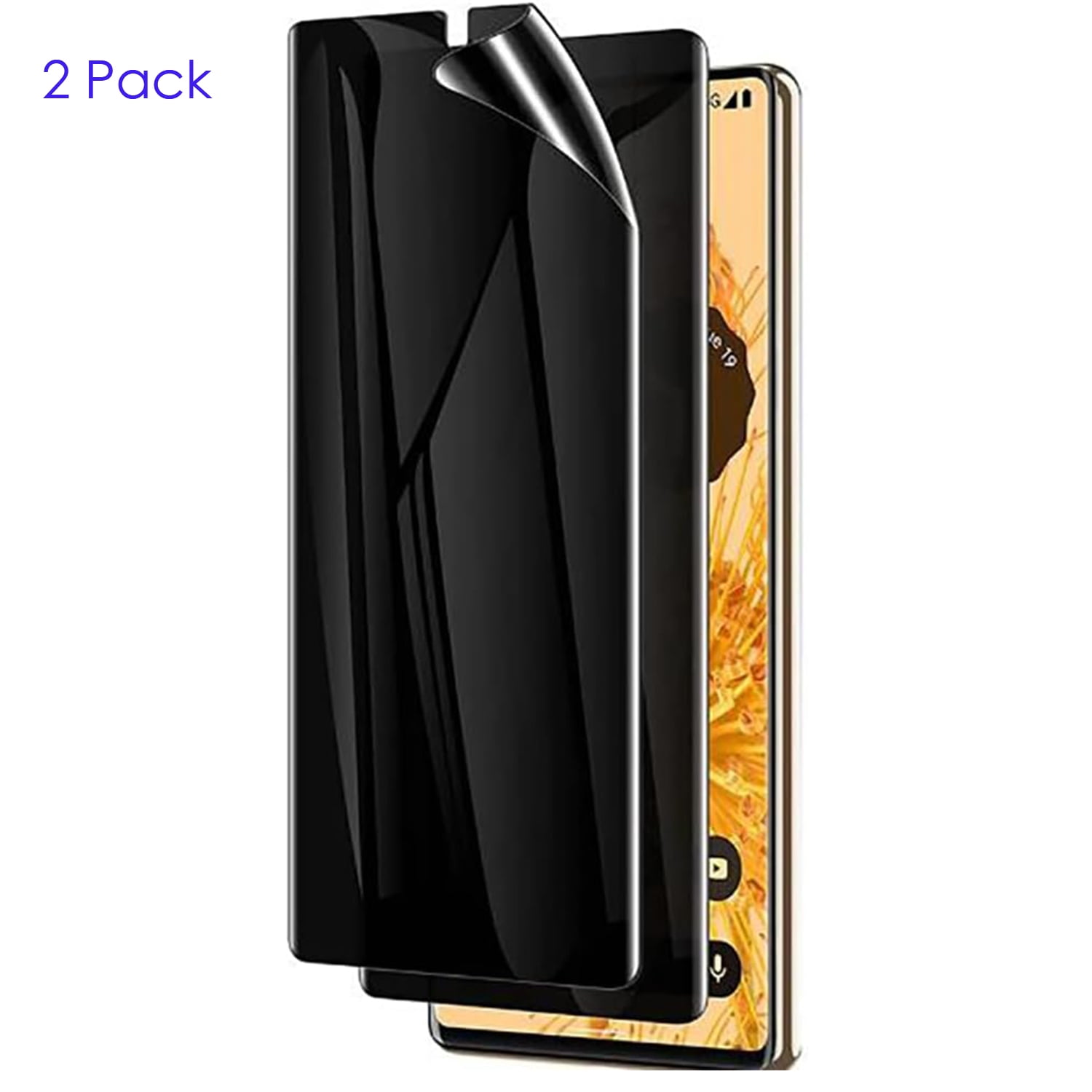 [2 Pack] Privacy Screen Protector for Google Pixel 6a, Upgraded Non ...