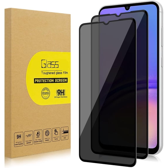2 Pack Privacy Screen Protector for Samsung Galaxy A05/A05S [Anti-Spy ...
