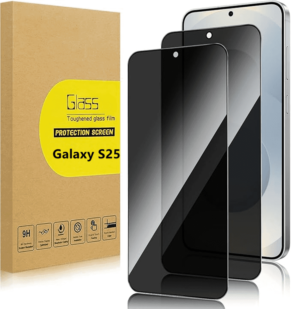 2 Pack Privacy Screen Protector for Samsung Galaxy S25|Anti-Spy ...