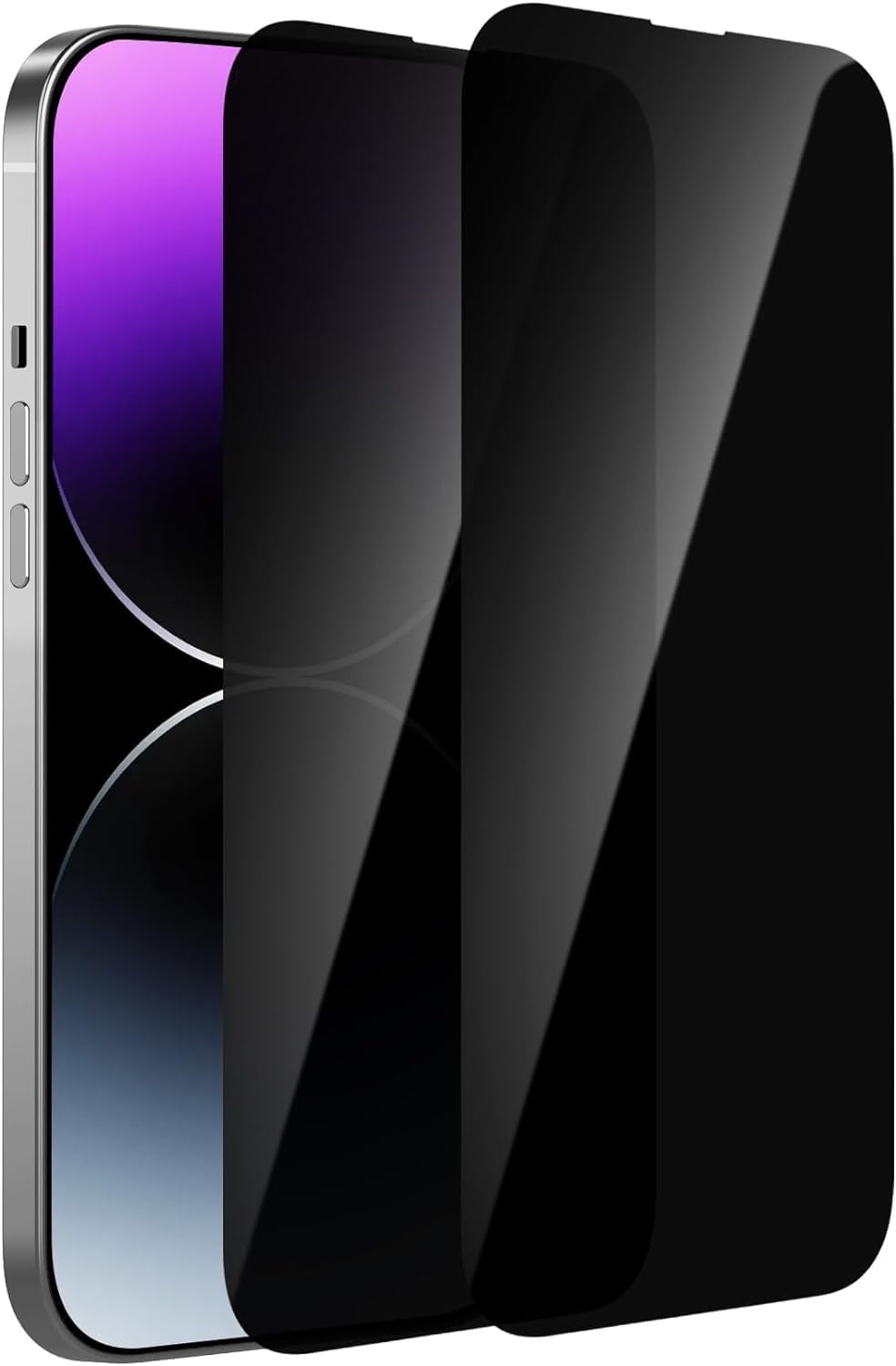 [2 Pack Privacy Screen Protector for iPhone 15 Plus 6.7-inch[Anti-Spy ...