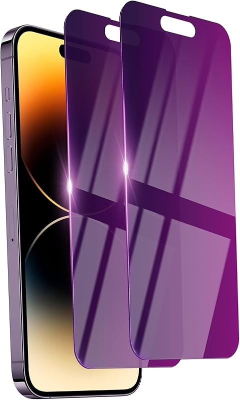 2 Pack Privacy Screen Protector for iPhone 16e 2025 Tempered Glass 6 ...