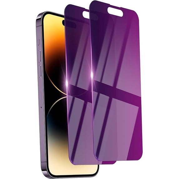 2 Pack Privacy Screen Protector for iPhone 16e 2025 Tempered Glass 6 ...