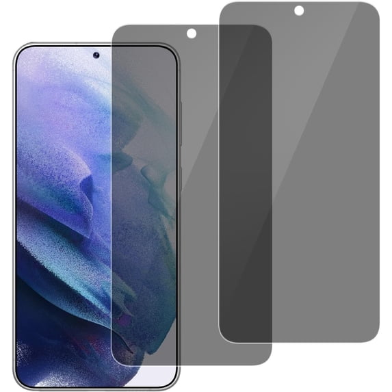 2-Pack Privacy Tempered Glass Film Compatible with Samsung Galaxy S24 ...