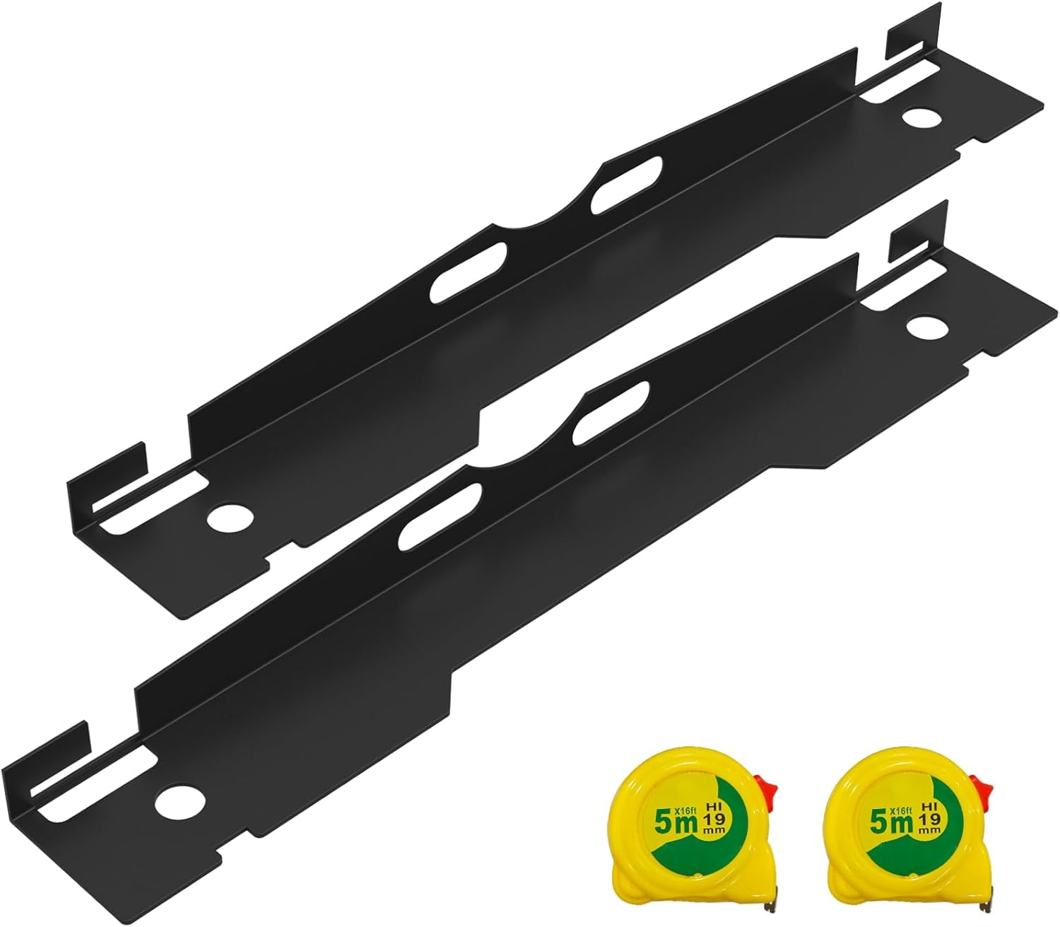 2-Pack Pro-Grade Wheel Alignment Kit with Tape Measures, Heavy Duty Toe ...