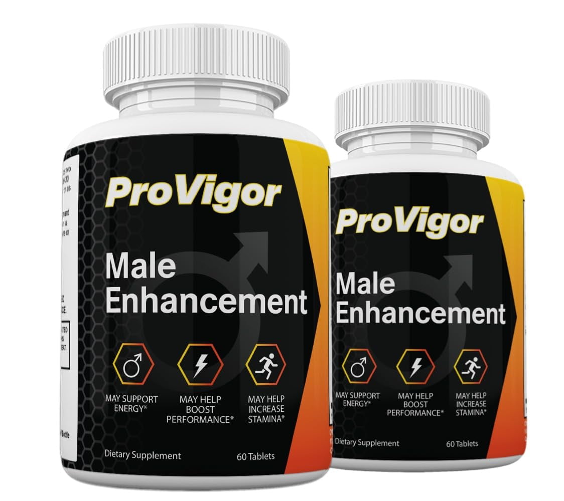 (2 Pack) Pro Vigor Pills For Men, Pro Vigor Male Supplement Advanced ...
