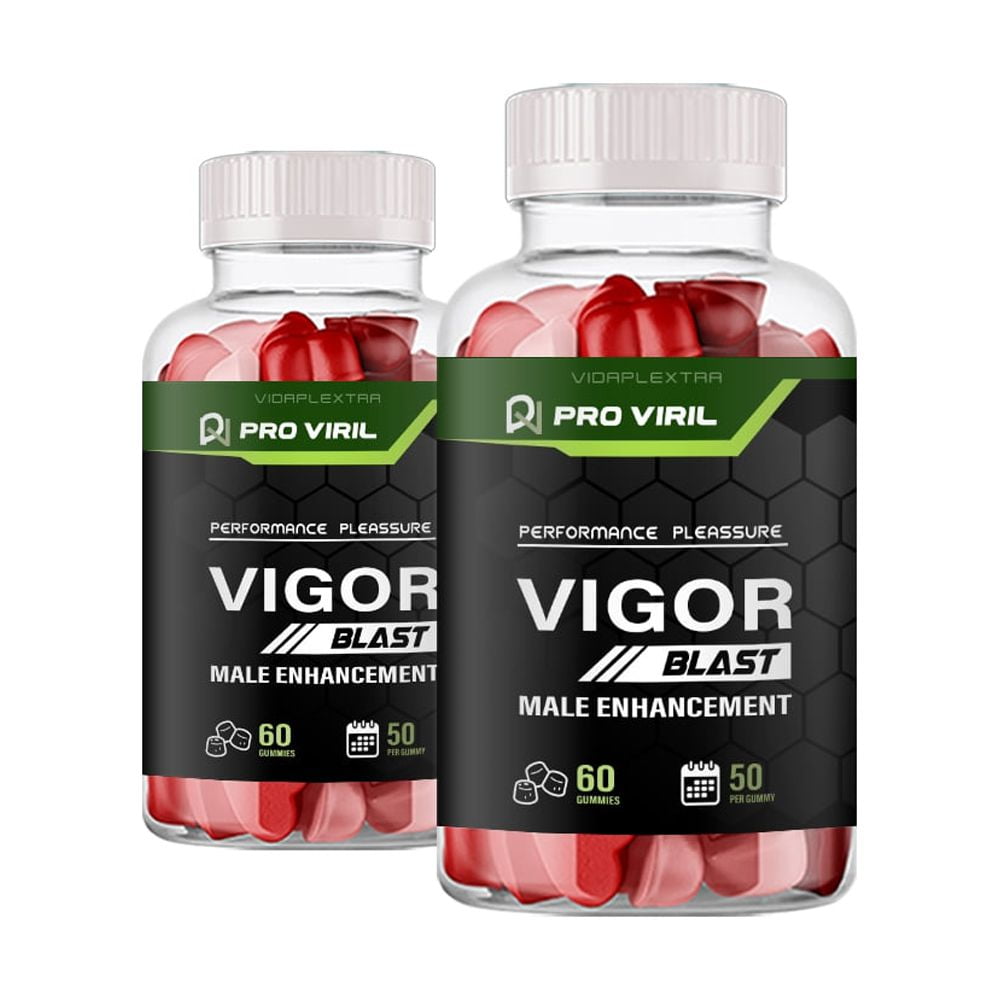 (2 Pack) Pro Viril Vigor Blast - Pro Viril Vigor Blast Mens Gummies ...