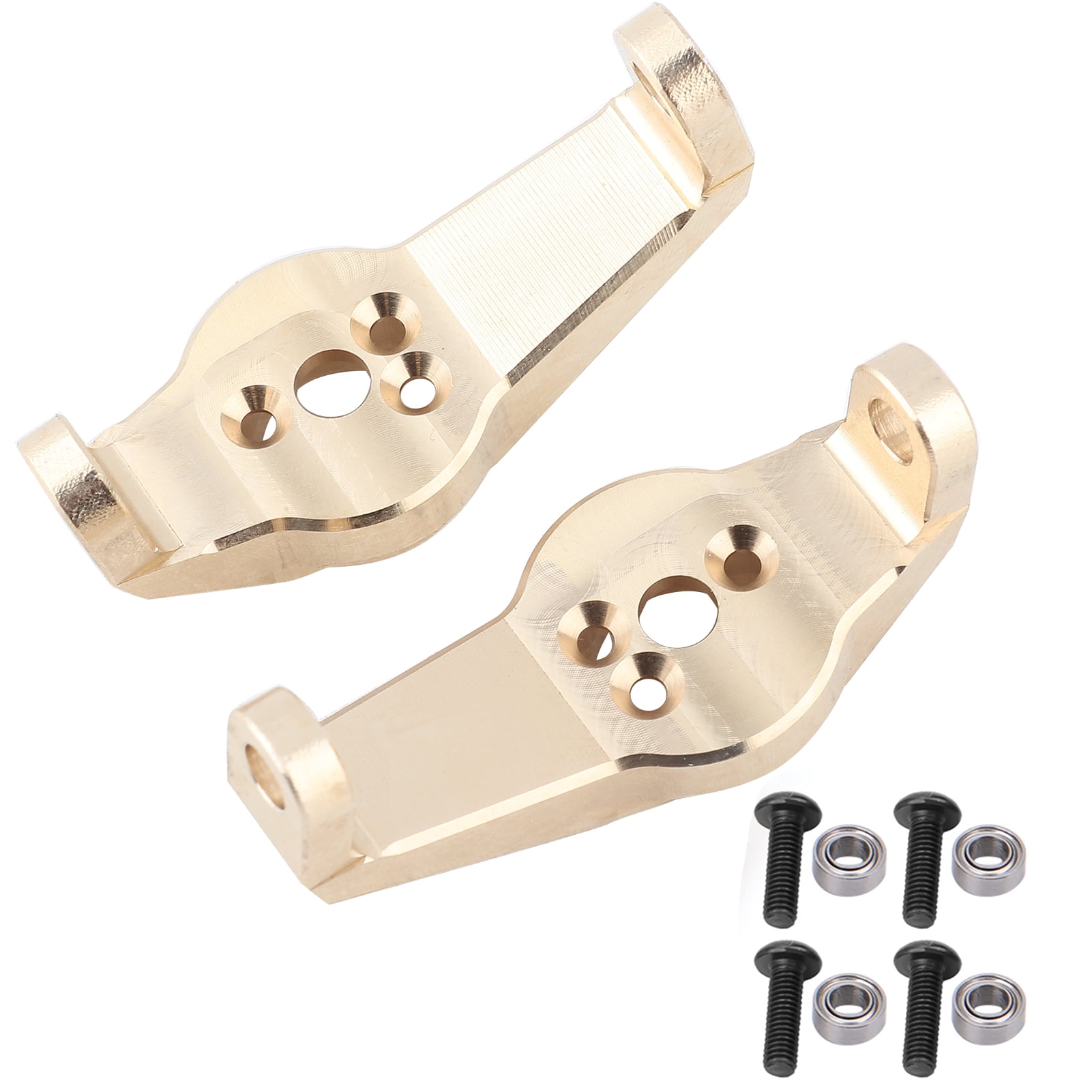 2-Pack Professional Brass Front Axle C Seat RC Car Accessory Compatible ...