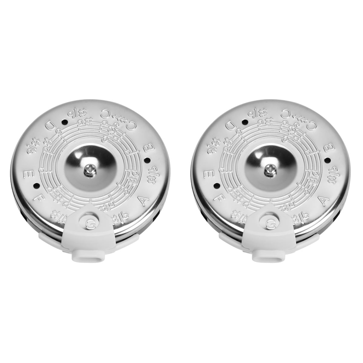 2 Pack Professional Tuner Musical Instrument Tuner C-C Silver - Walmart.com