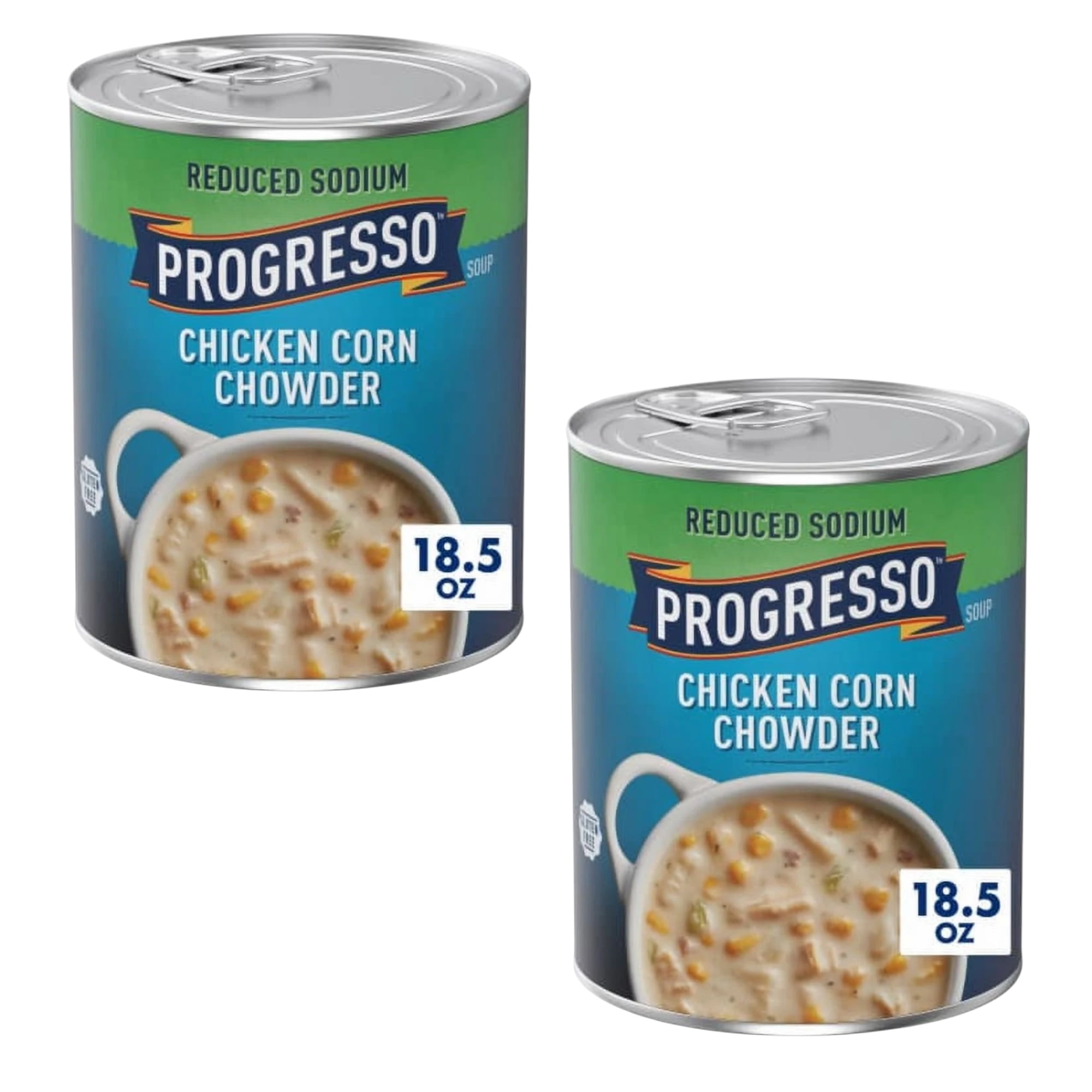 ( 2 Pack ) Progresso Reduced Sodium Chicken Corn Chowder Canned Soup ...