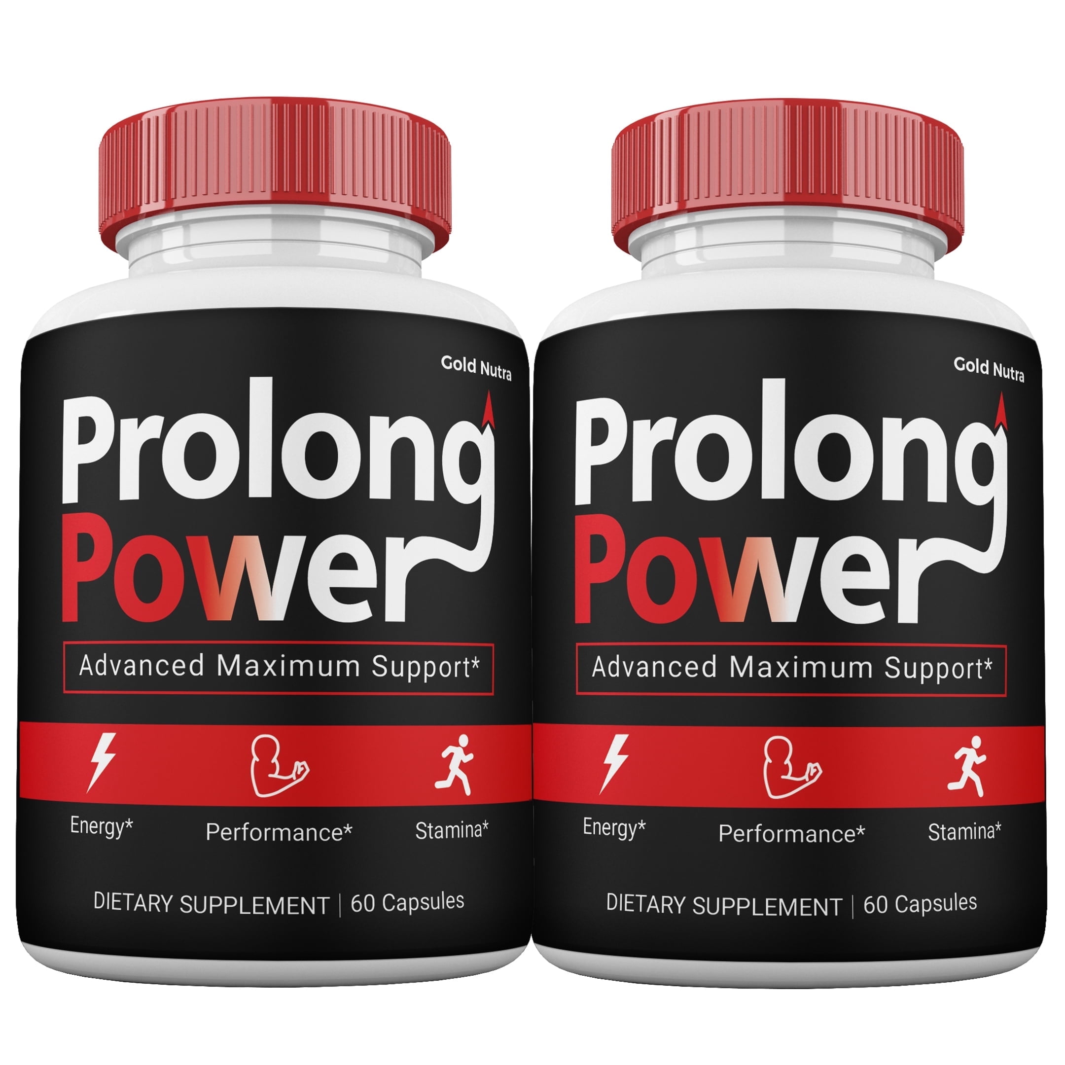 (2 Pack) Prolong Power, Maximum Performance Male Supplement, Prolong ...