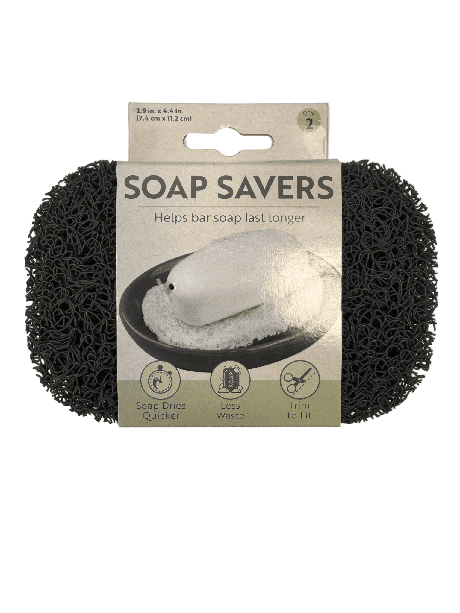 2 Pack Prolong Soap Life with Fast Drying Soap Saver – Efficient Water Drainage to Prevent ...