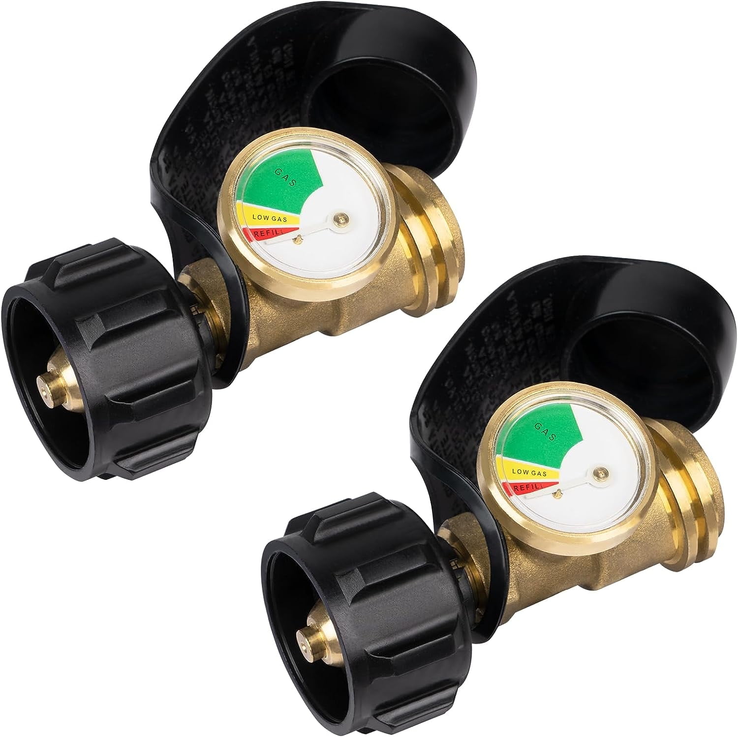 2 Pack Propane Tank Gauge Level Indicator, Accurate Propane Gauge for ...