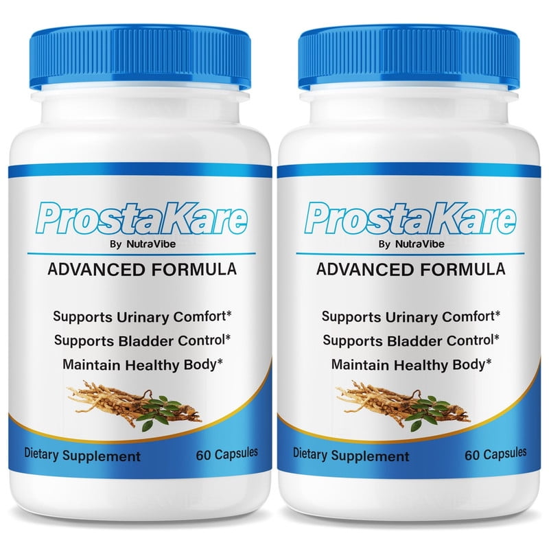 (2 Pack) ProstaKare Capsules - Official Prosta Kare Pills For Prostate ...
