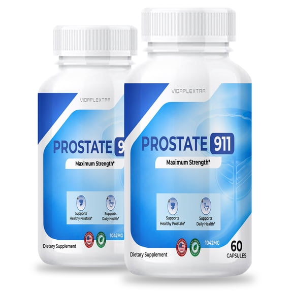 (2 Pack) Prostate 911 - Prostate 911 Mens Capsules - Walmart.com