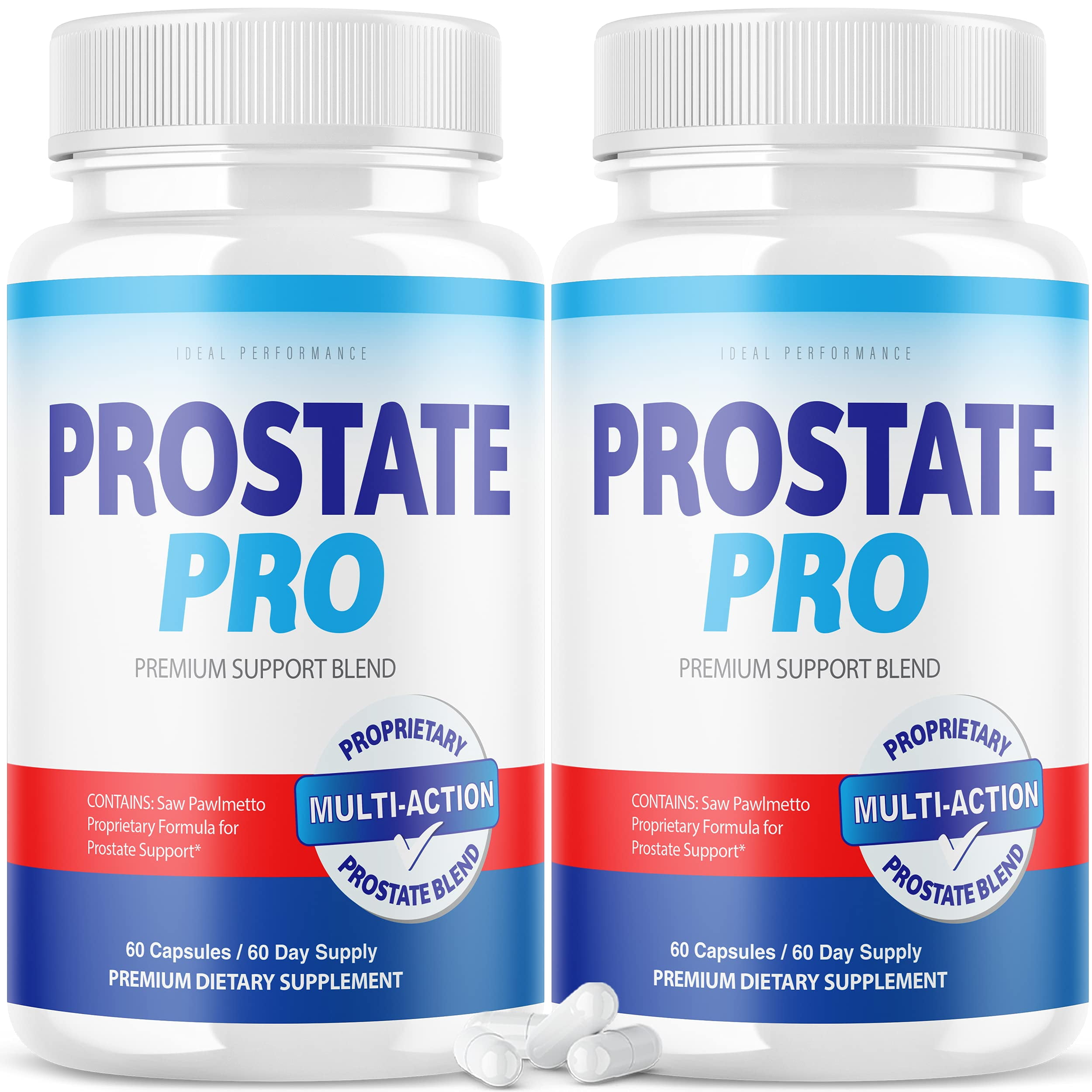 (2 Pack) Prostate Pro Supplement for Men Advanced Prostate Health ...