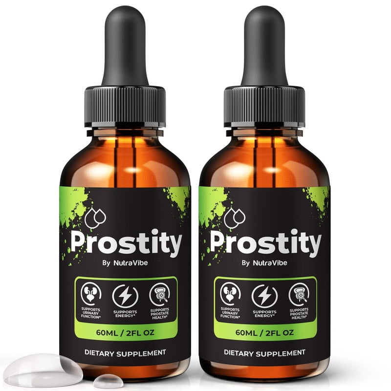 (2 Pack) Prostity Drops - Official Prostity Liquid For Prostate Heath ...