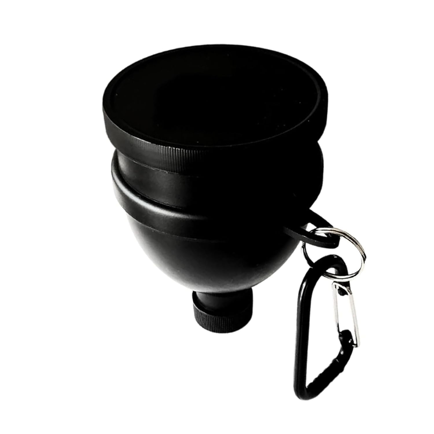 2 Pack Protein Powder Container to Go Funnel-Mini Funnel with Keychain ...