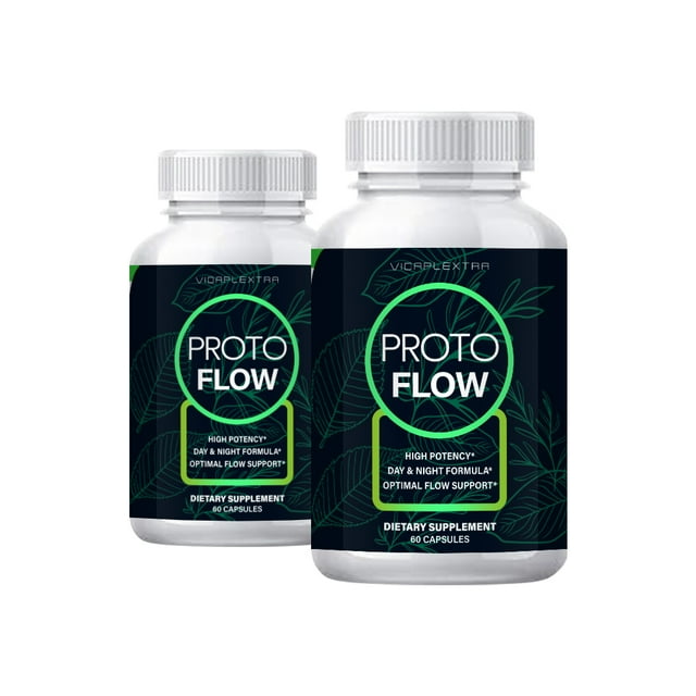 (2 Pack) Proto Flow Capsules - Proto Flow Male Capsules - Walmart ...