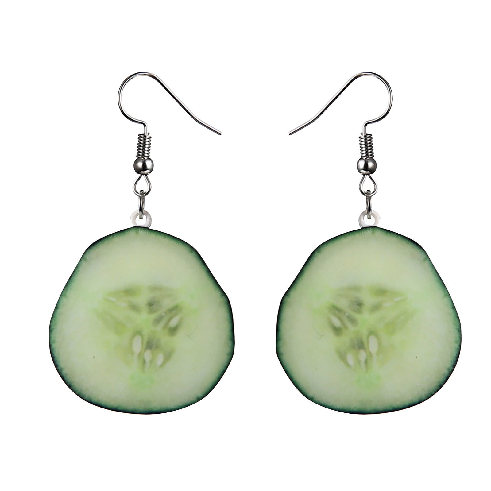 (2-Pack) Puawkoer Cute Feminine Fruit Earringstail Earrings Piece Set ...