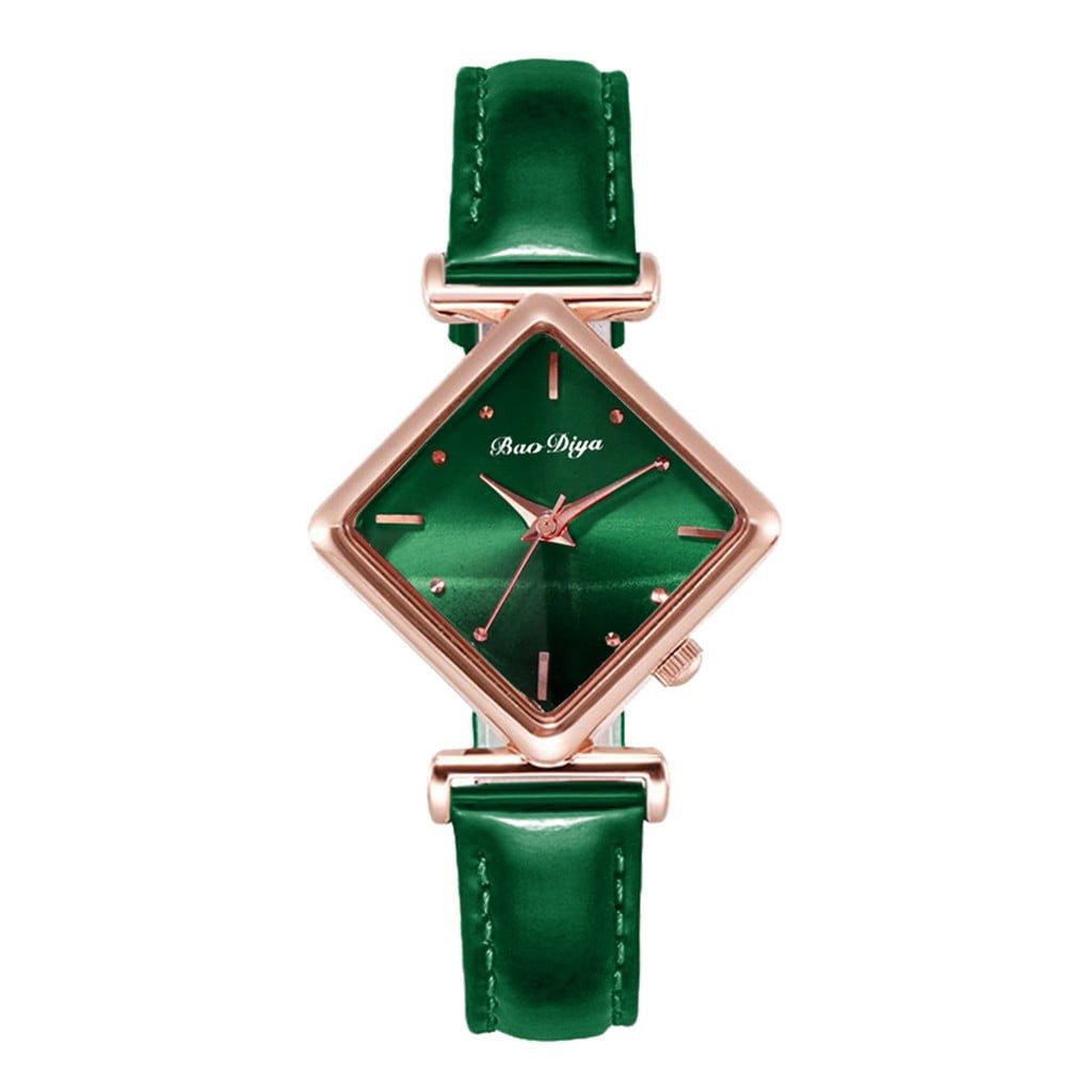 (2-Pack) Puawkoer Sleek Minimalist Geometric Gradient Thick Band Ladies ...