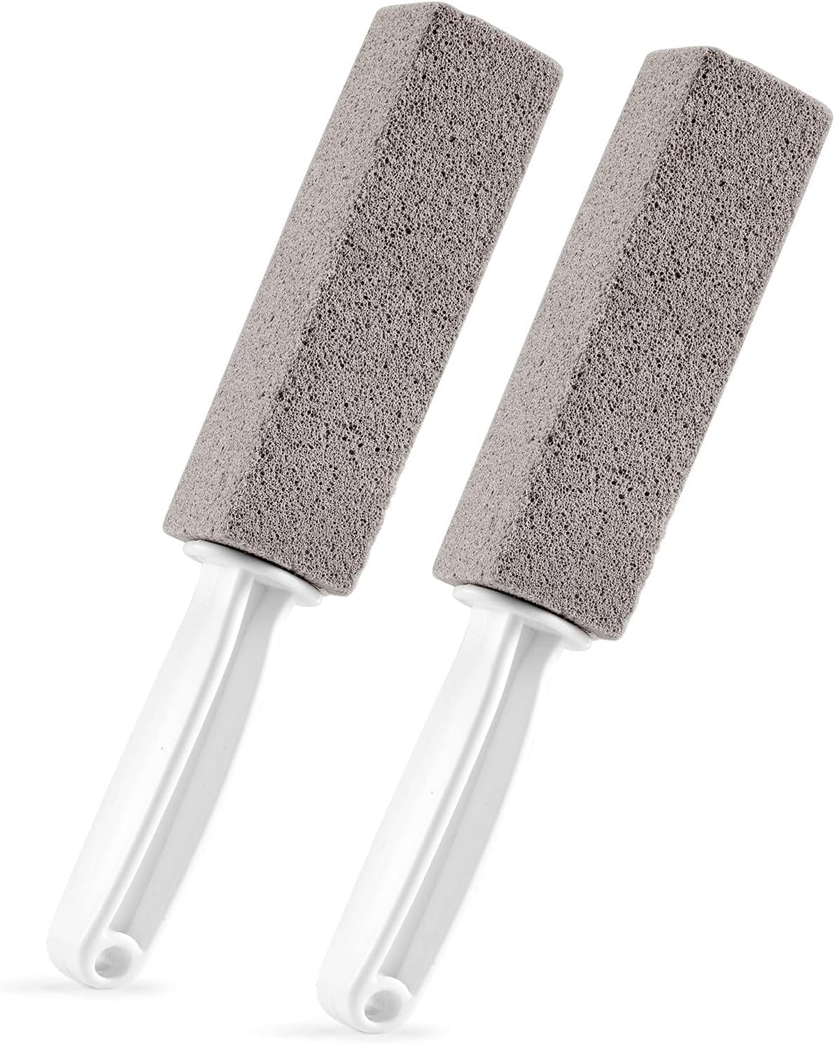 2 Pack Pumice Stone for Bowl Cleaning with Handle, Scouring Stick ...