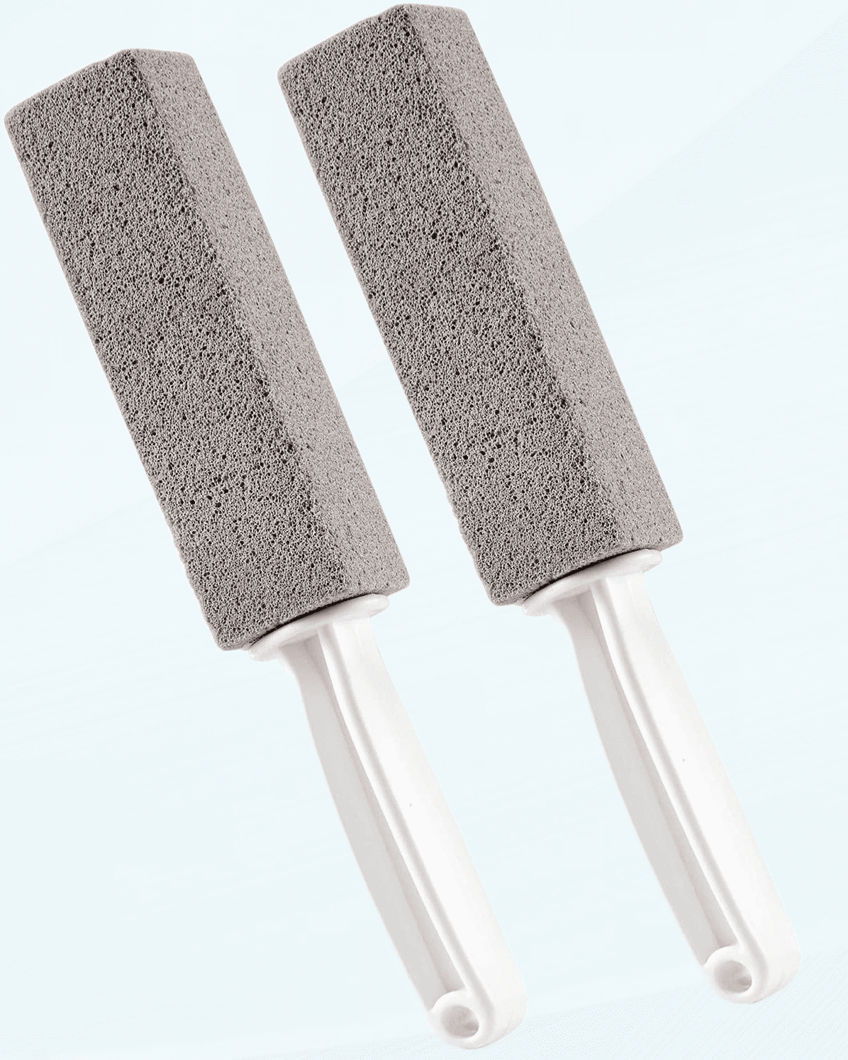 2 Pack Pumice Stone for Toilet Bowl Cleaning with Handle, Scouring ...