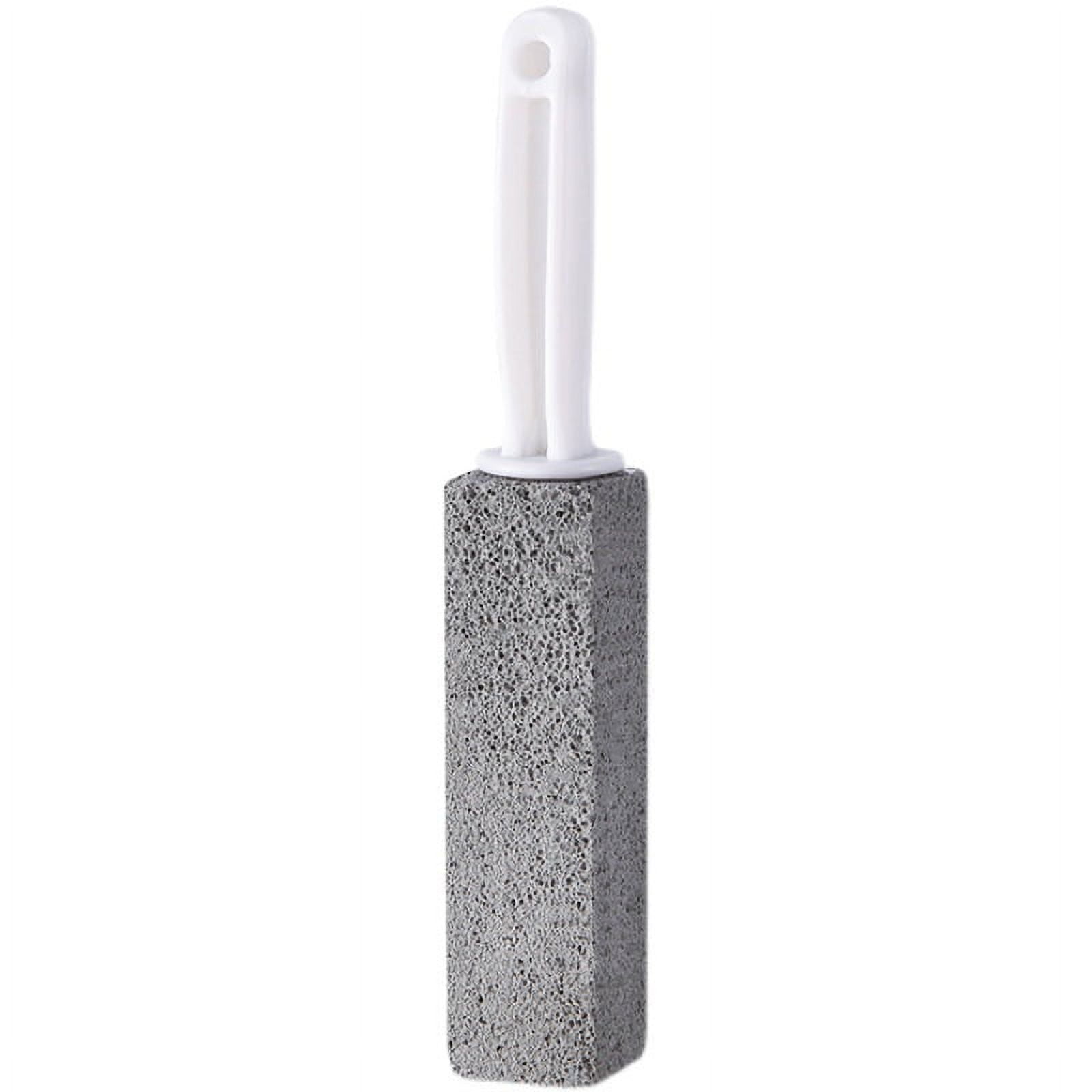 2 Pack Pumice Stone for Toilet Cleaning, Extra Long Handle for Removing ...